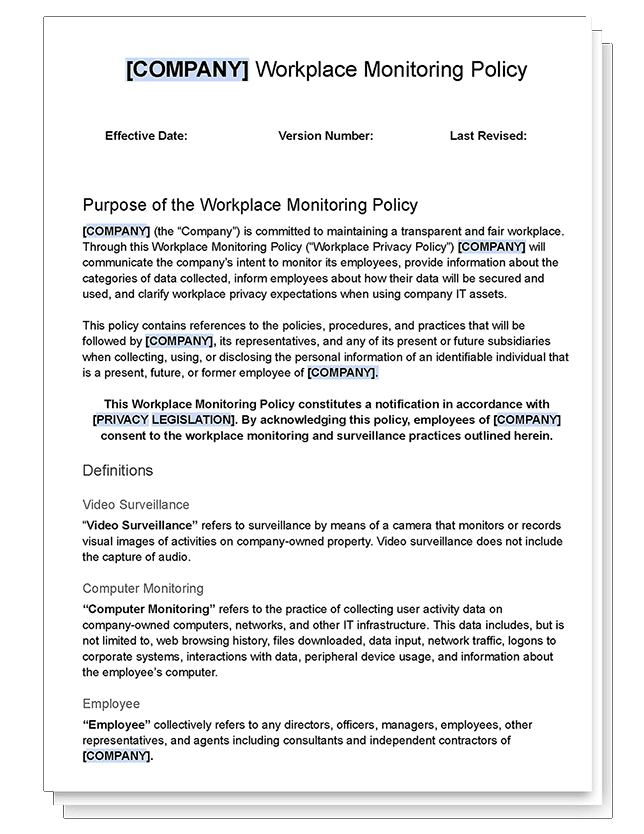 workplace documents practice